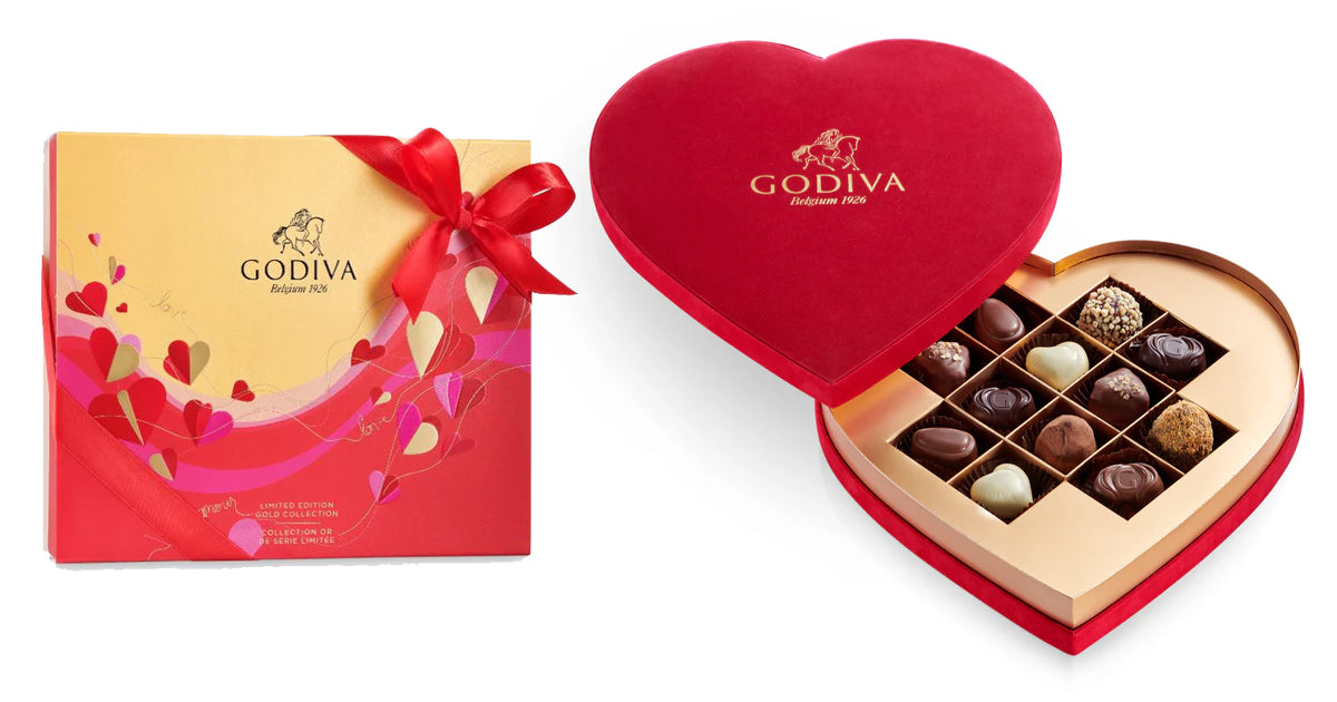 Valentines Gift Box | Romantic Chocolate Surprises – Godiva Chocolates UAE