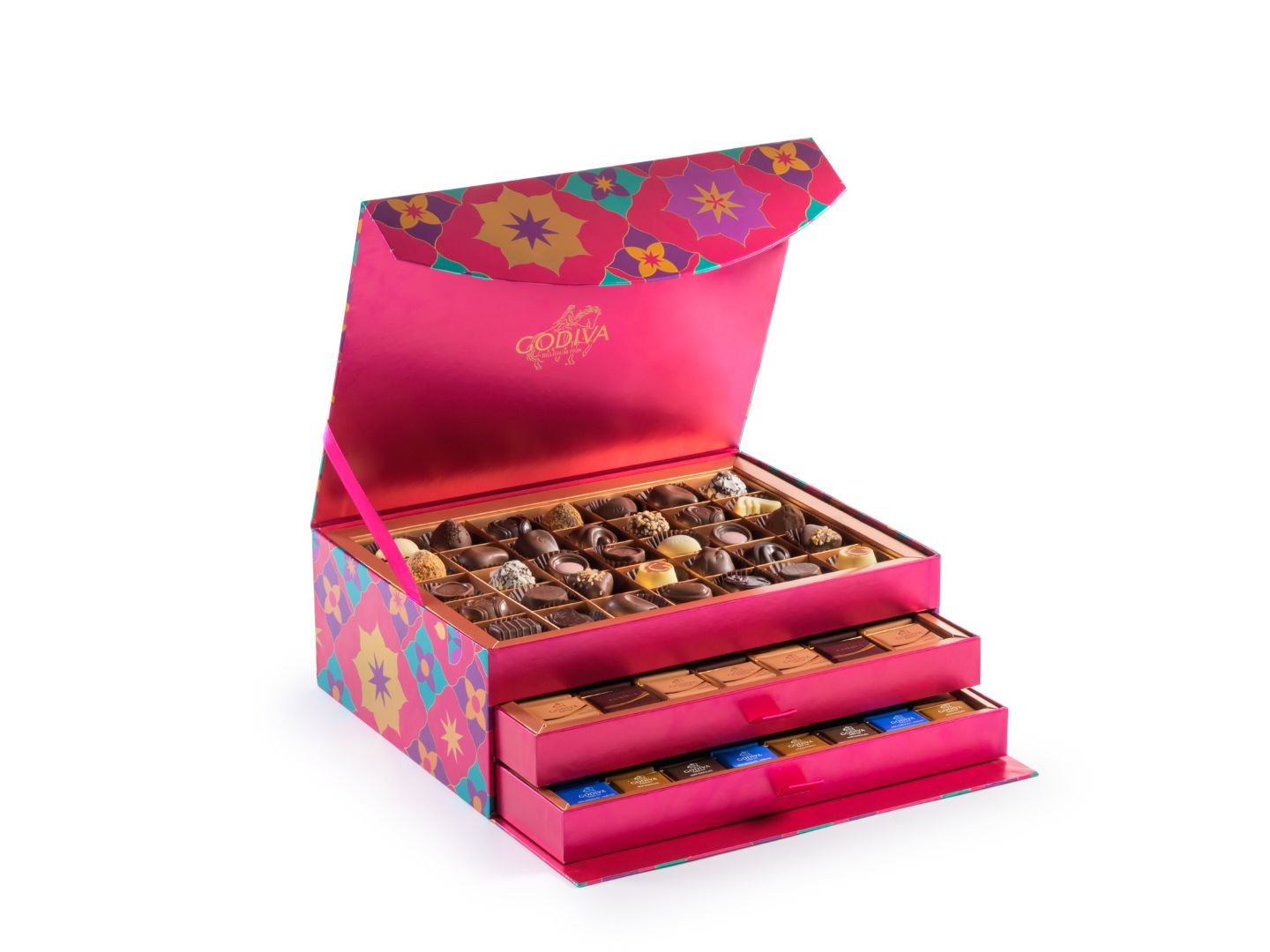 Diwali Chocolate Chest Box (236pcs) – Godiva Chocolates UAE