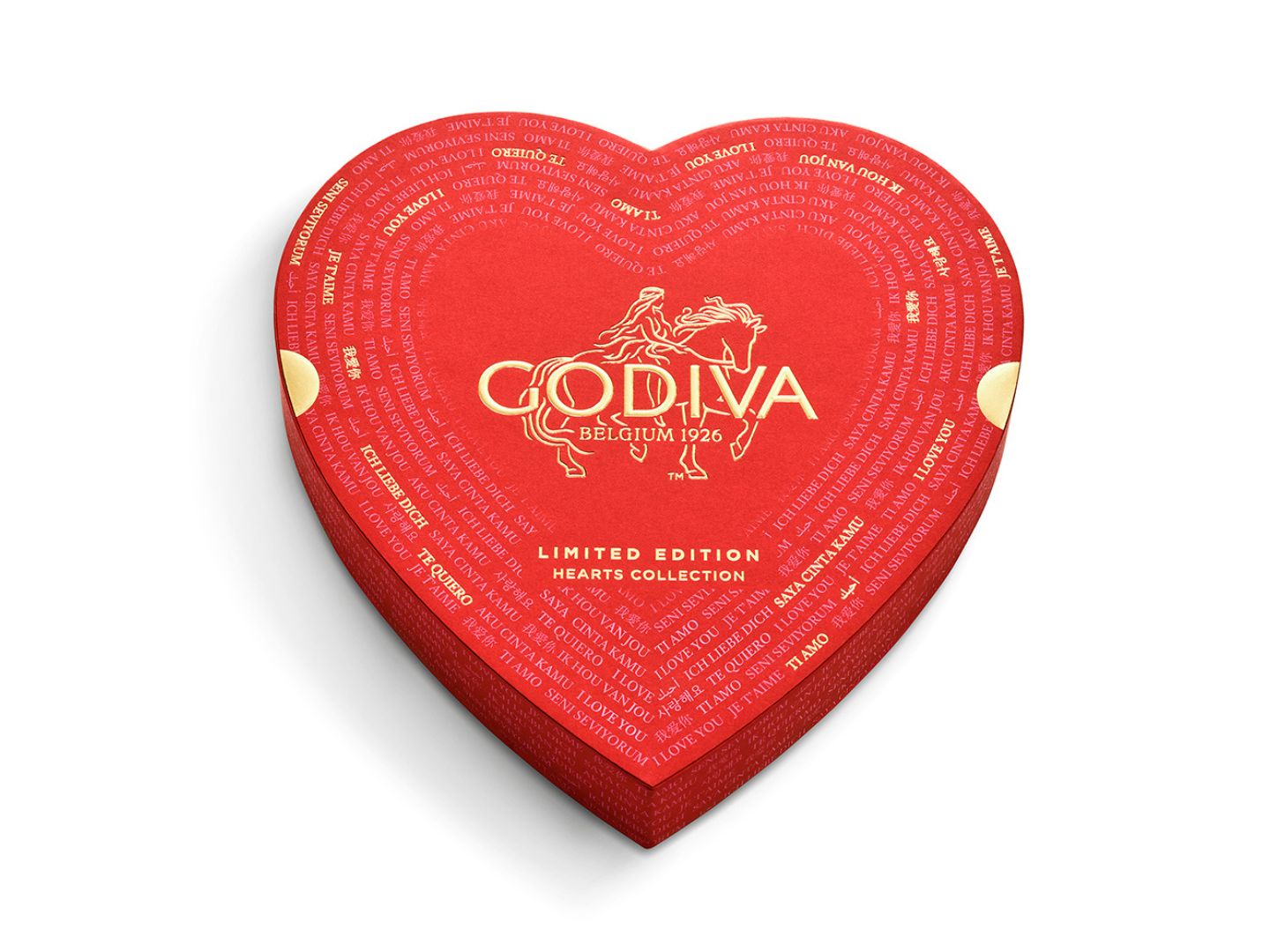 Paper Heart Gift Box (14PCS) – Godiva Chocolates UAE