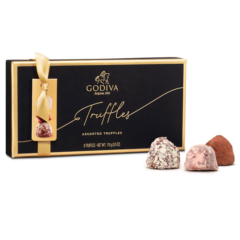 Signature Truffles Gift Box | Milk, Dark & White Chocolate | Godiva UAE ...